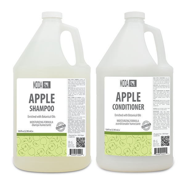 MODA Apple Shampoo & Conditioner Set | Refresh & Hydrate Hair – Beauty ...